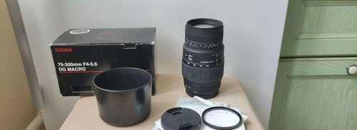 Sigma Canon EF 70-300mm DG Macro