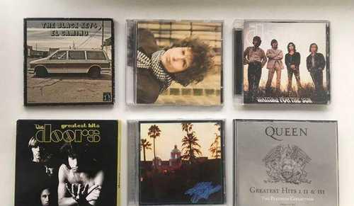 CD Диски The Black Keys, Dylan, Doors, Queen и др