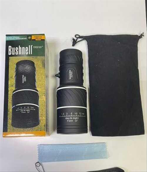 Монокуляр bushnell 16x52 для охоты рыбалки