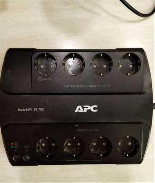 Ибп apc back ups es 700 пищит