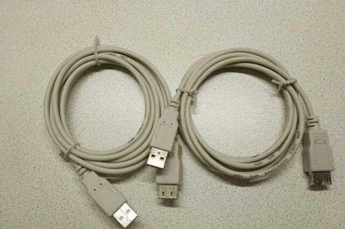 Удлинитель USB (папа-мама) - 2м