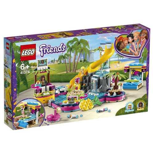 Конструктор lego Friends 41374 Вечеринка Андреа у