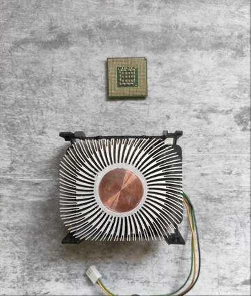 Процессор Intel Celeron D и Кулер Intel С91249-002