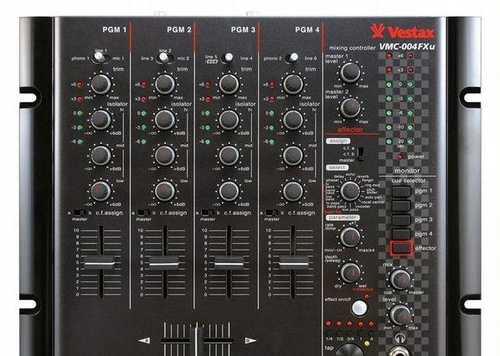 Микшерный пульт vestax VMC-004 Dj микшер 4 канала