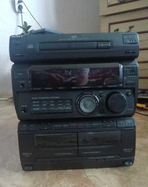 Муз.центр Sony hcd h551, стерео HI-FI