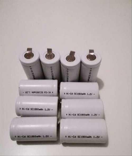 Аккумуляторы NI-CD SC 1800mAh 1.2V