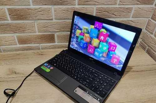 Ноутбук acer aspire 5741G (intel core I3-M370)