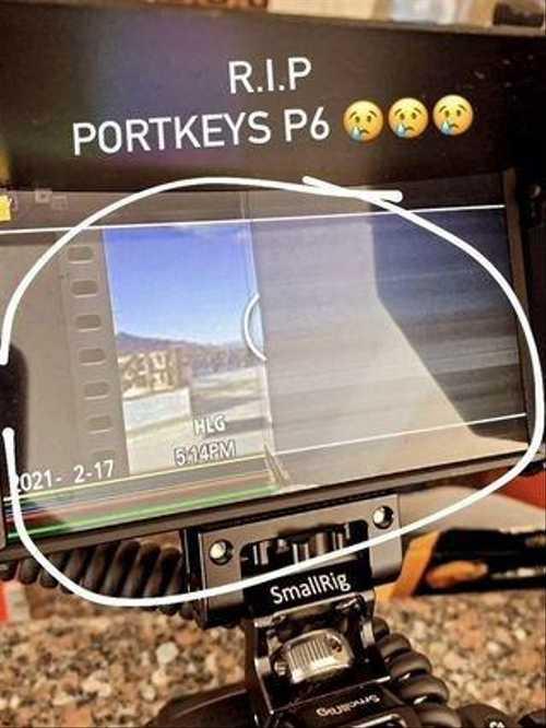 Накамерный монитор Portkeys P6