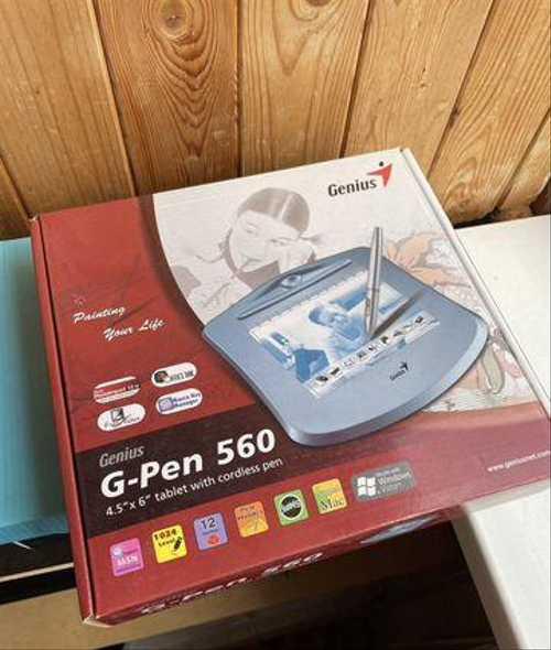 Графический планшет genius g-pen 560