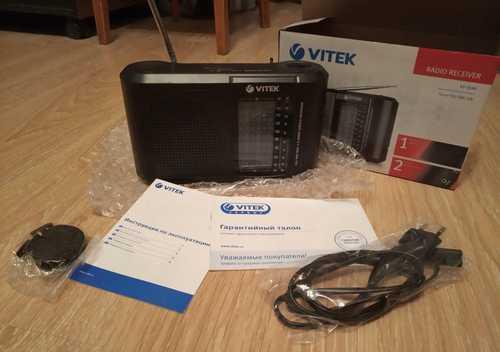 Новый радиоприемник Vitek VT-3590