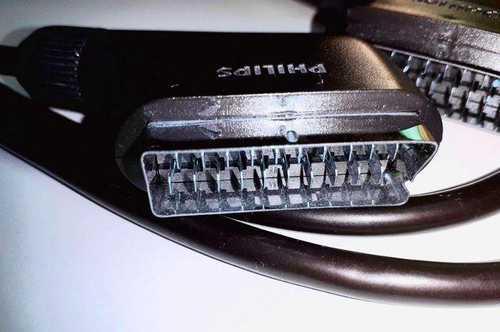 Кабель scart philips