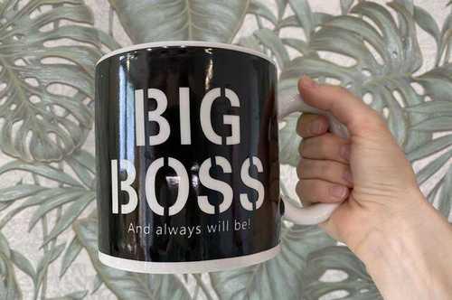 Огромная кружка big boss для начальника