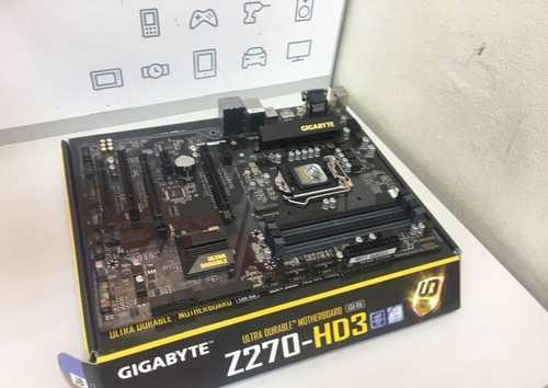 Материнская плата Gigabyte Ga-Z270-HD3