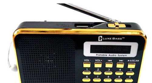 Радиоприёмник Luxe Bass LB-A50 c MP3 и фонариком