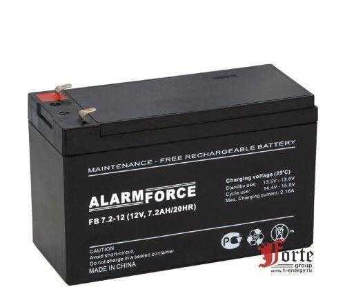 Аккумулятор Alarm Force FB 7.2-12