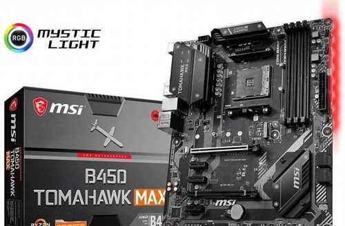 Материнская плата MSI B450 tomahawk