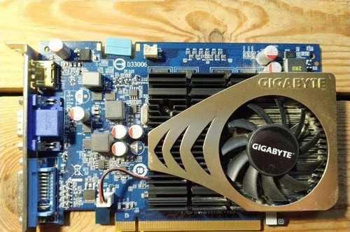 Видеокарта gigabyte nVidia GeForce 9500 GT, 1гб
