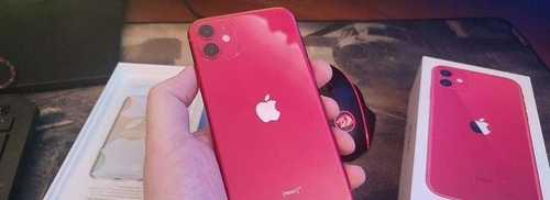 iPhone 11 64gb red рст