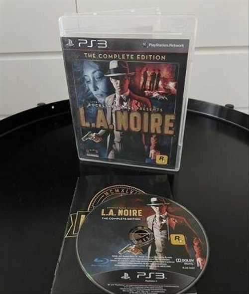 La noire PS3 complete edition