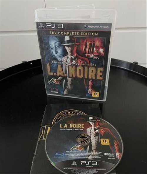 La noire PS3 complete edition