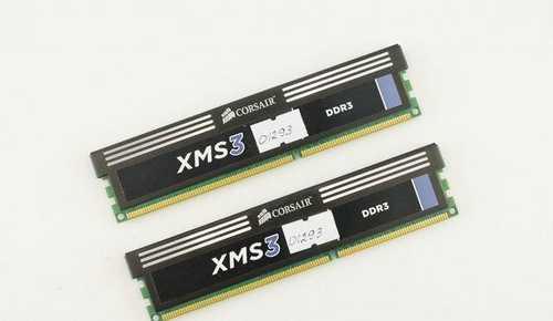 Оперативная память DDR3 2 GB 1600 MHz Corsair XMS3