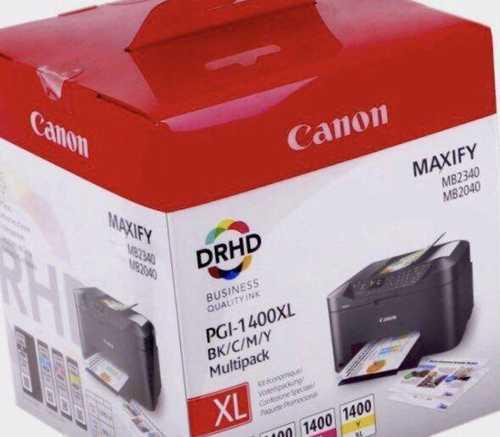 Набор картриджей Canon PGI-1400XL