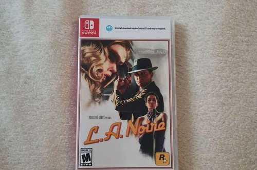 L.A. Noire nintendo switch