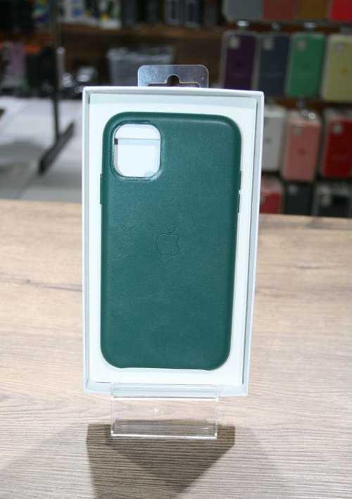 Чехол original Leather case для iPhone 11