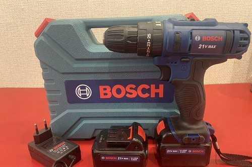 Шуруповёрт Bosch 18v Ударный, новый/Бош