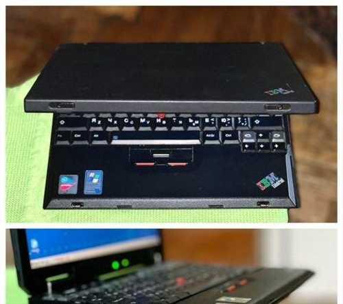 Раритетный IBM ThinkPad X31 2003 LPT-port хор.сост