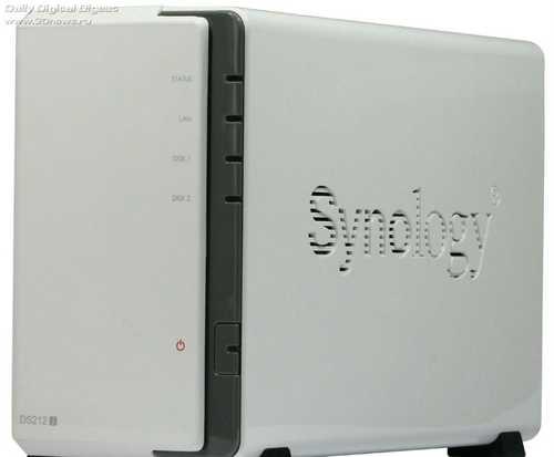 Nas synology ds212j сетевое хранилище с hdd