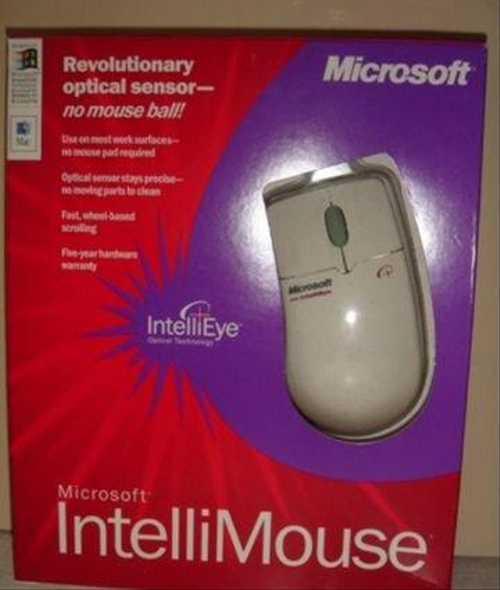 Проводная Мышь Microsoft IntelliMouse