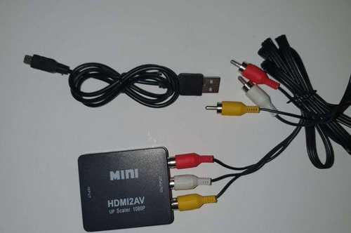 Конвертер hdmi to AV (hdmi2AV)