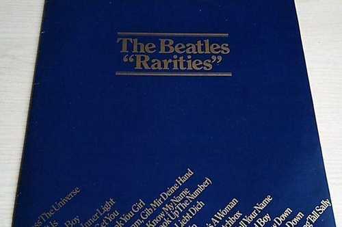 The Beatles - Rarities LP 1979 England