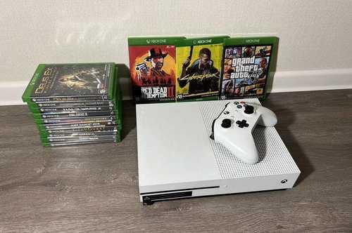 Xbox One S 1tb Идеальное Состояние