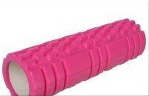 Роллер для йоги 30 х 10 см, массажный, цвет розовы