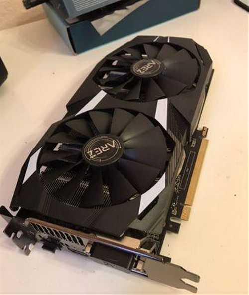 Видеокарта asus arez-dual-RX580-08G