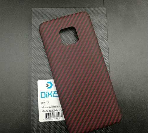 Чехол для Huawei Mate 20 Pro карбоновый dixis RED