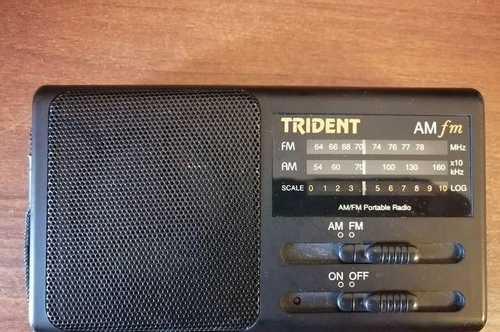 Радиоприемник портативный trident AM/FM
