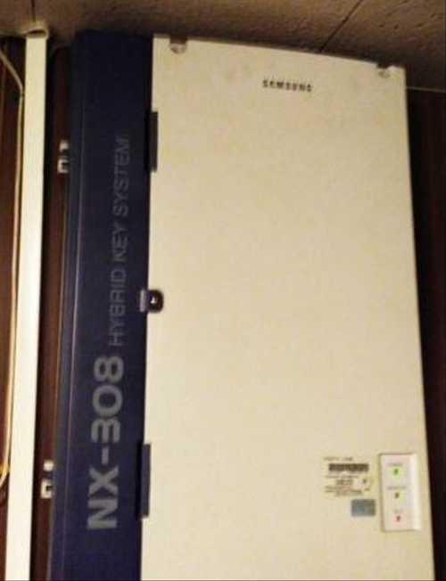 Атс SAMSUNG NX-308 + системный телефон