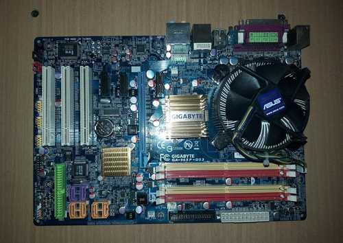 GigaByte GA-965P-DS3 + Core 2 Duo E6420 2х2.13ггц