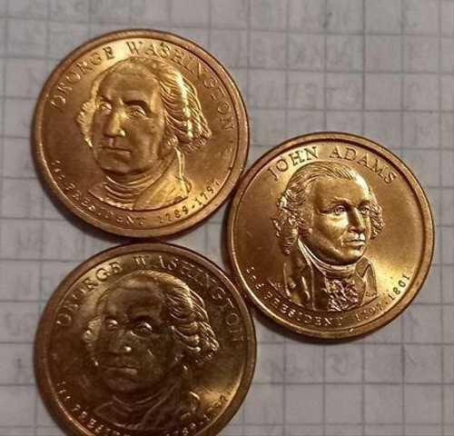 Монеты 1 доллар США