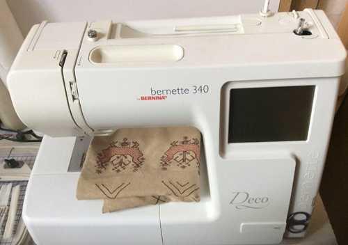 Вышивальная машинка Bernette Deco 340 с программой