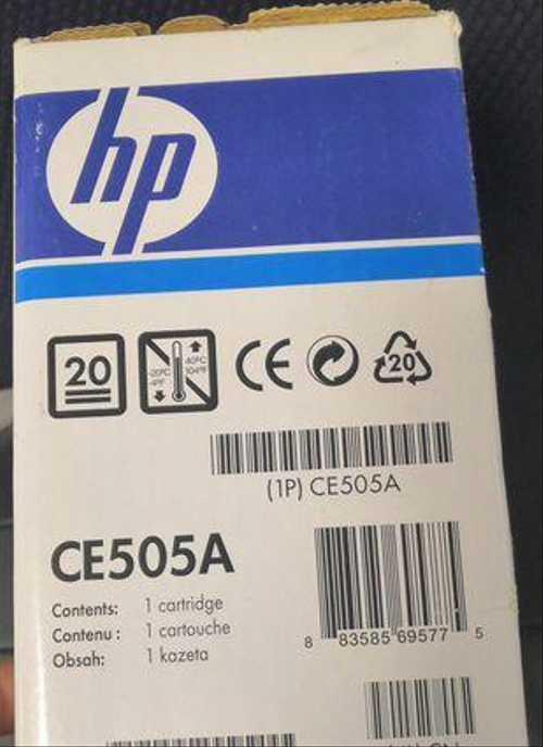 Картридж для лазерного принтера HP 05A (CE505A)