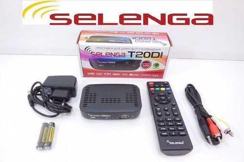 Цифровой эфирный тюнер DVB-T2 selenga T20D