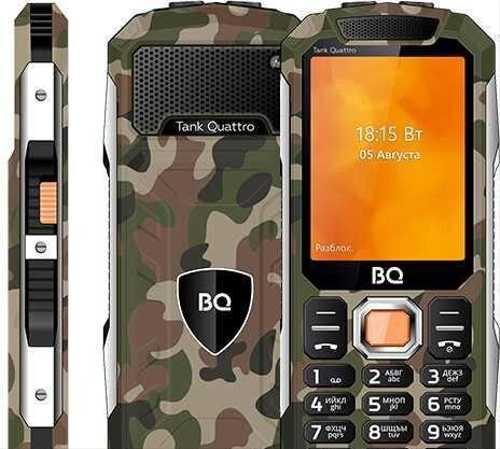 Сотовый телефон BQ Tank Quattro 2819, камуфляж