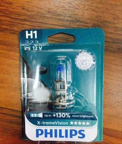 Лампочка H1 Philips x- tremeVision + 130
