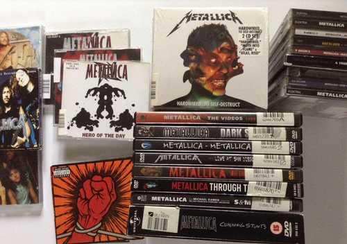 Metallica - коллекция 16 CD и DVD фирма