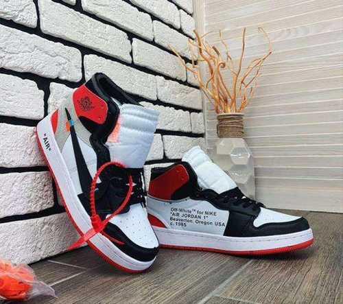 Кроссовки мужские nike air jordan x off-white