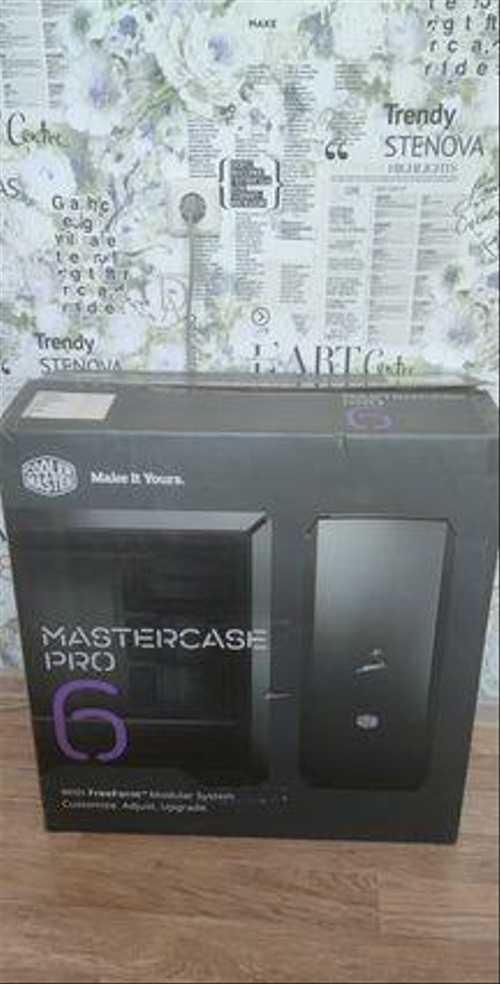 Корпус Cooler Master MasterCase 6 Pro blue